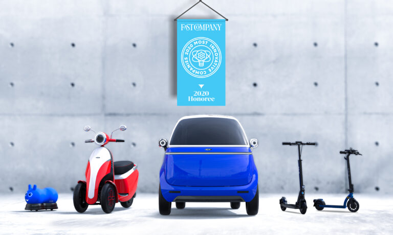 La Microletta, scooter a tre ruote che nasce dal Microlino - Vaielettrico